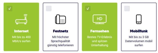 Pyur Kabelanschluss für TV, Internet und Festnetz