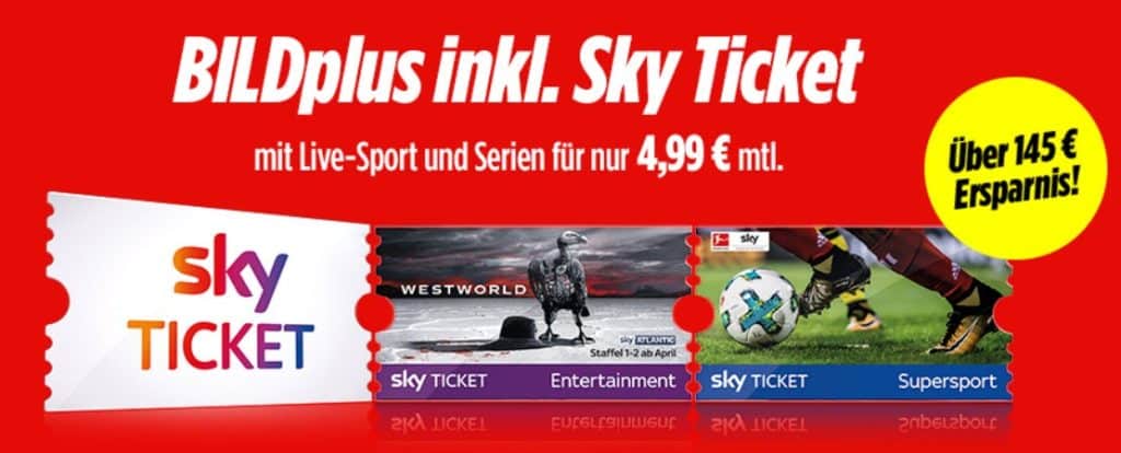 BILDplus Angebot: Jahres-/Monatsabo ab mtl. 3,99